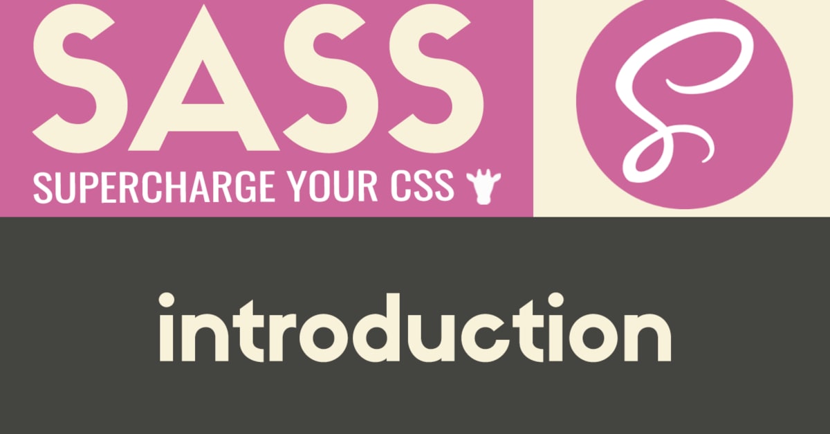 Sass - Style a Website by: Giraffe Academy on wisdom.courses learning ...