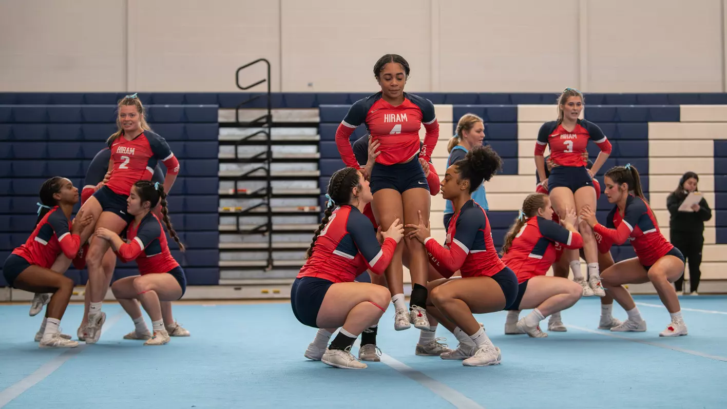 NIL Club for Hiram College Cheerleading Team