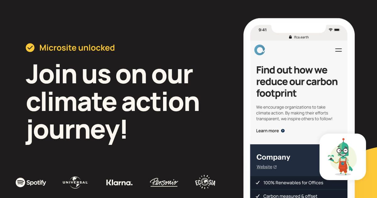 We take Climate Action