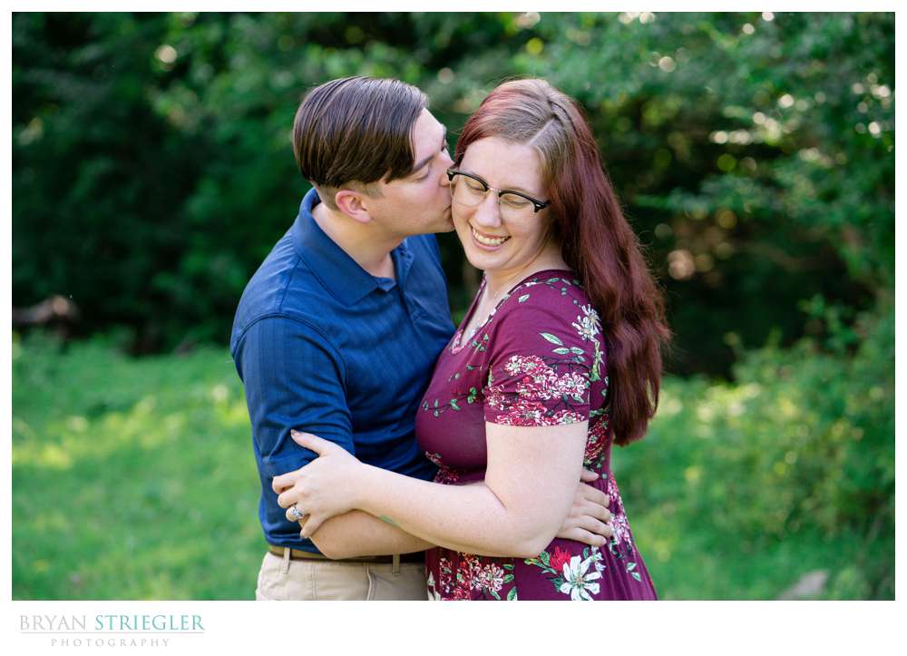Engagement Session in the Woods - Striegler Photo