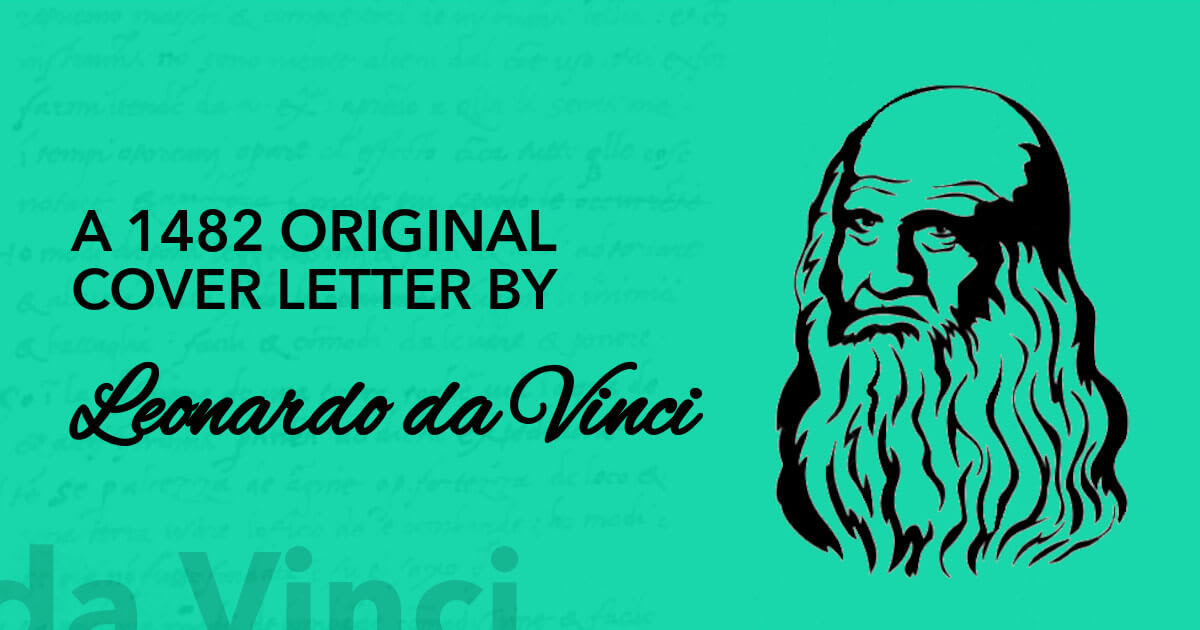 Leonardo da Vinci's Cover Letter (1482) and its Learnings