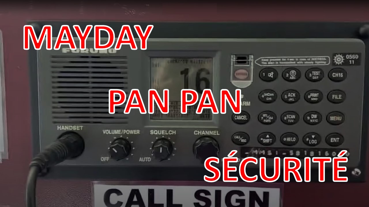 MAYDAY, PAN PAN, and SÉCURITÉ: Maritime Radio Signals