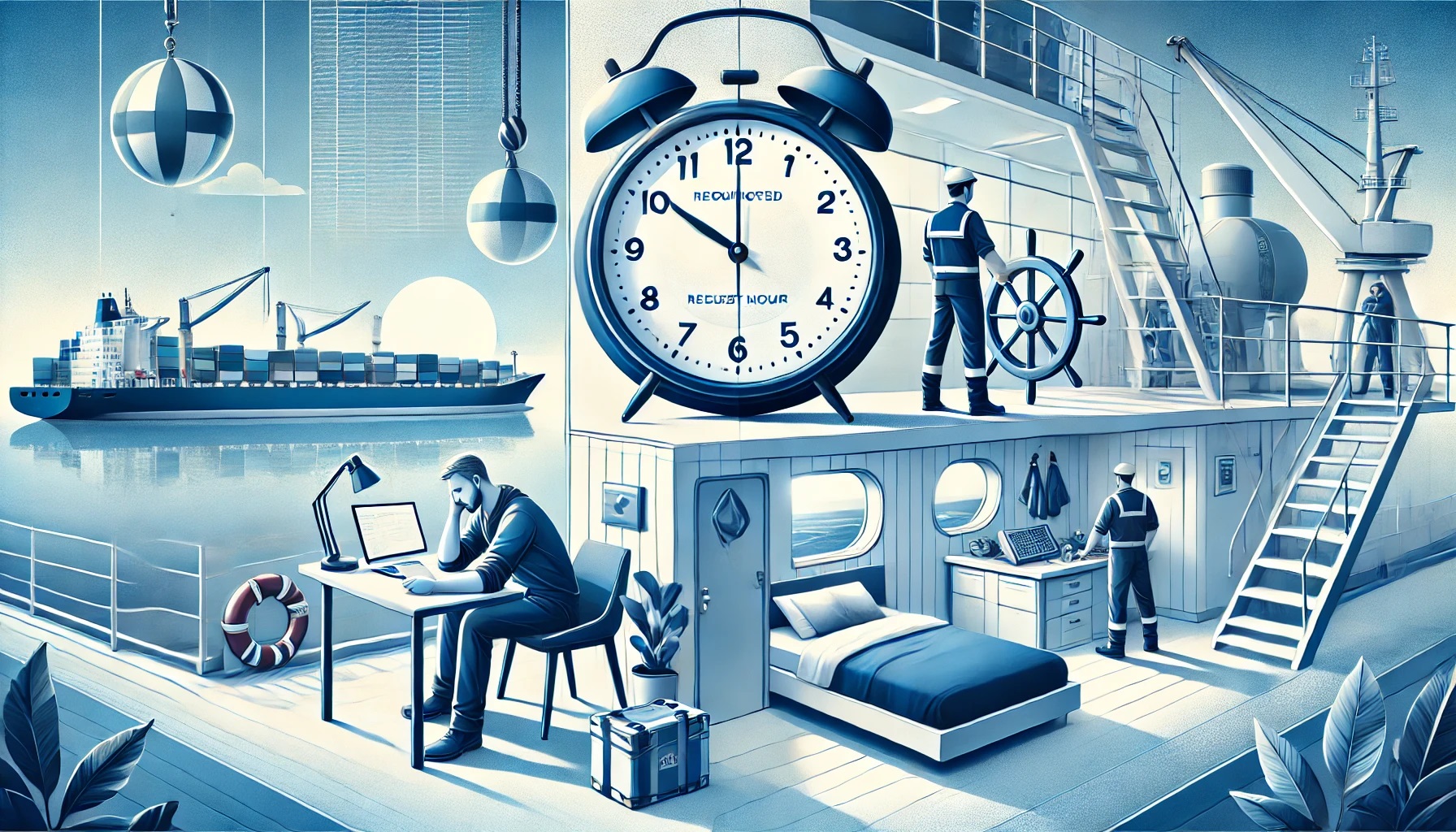 Work and Rest (W&R) Hours Rules: MLC, STCW, and CFR Compared