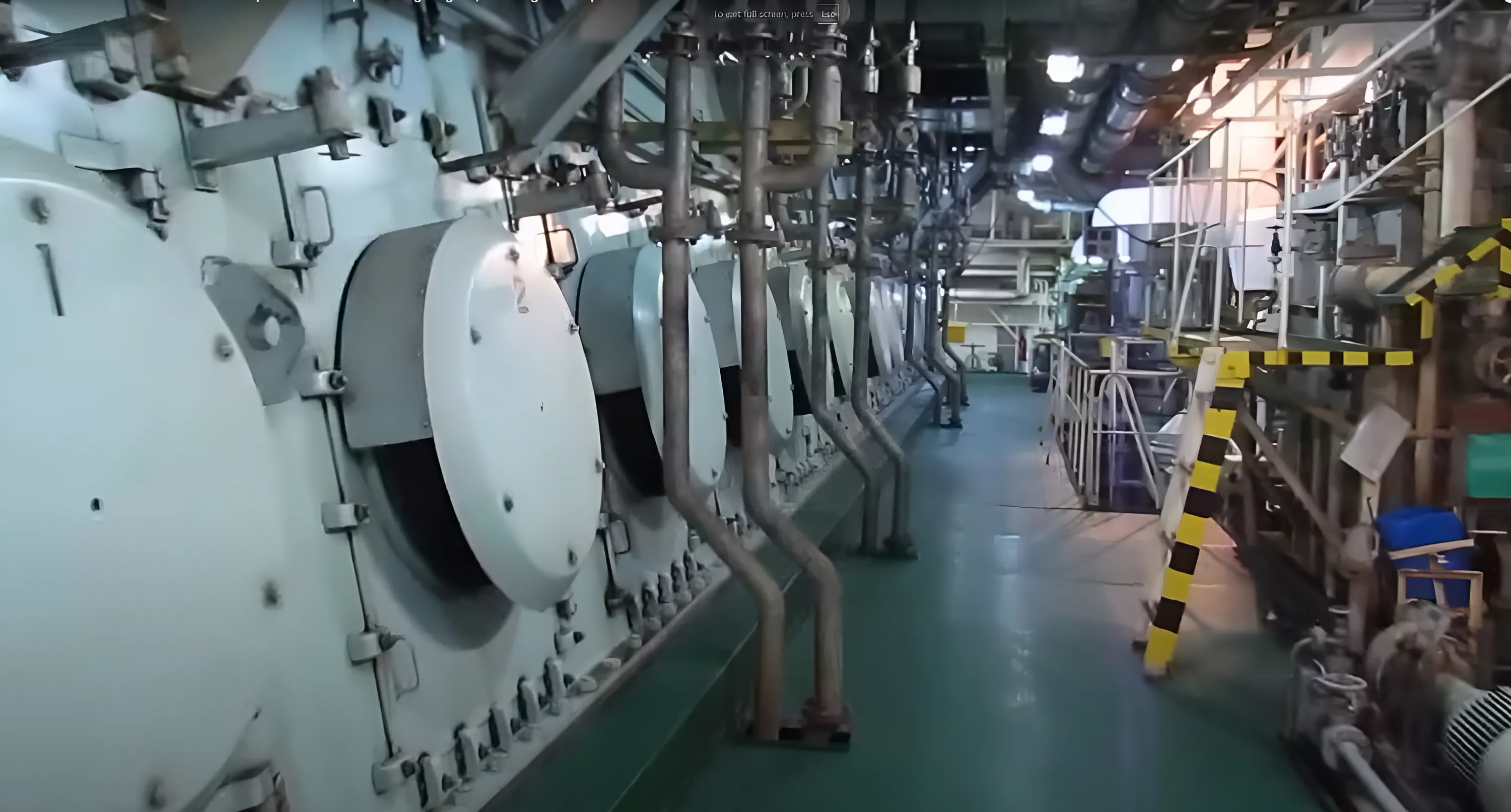 Vessel Marine Engine Main Types and Characteristics