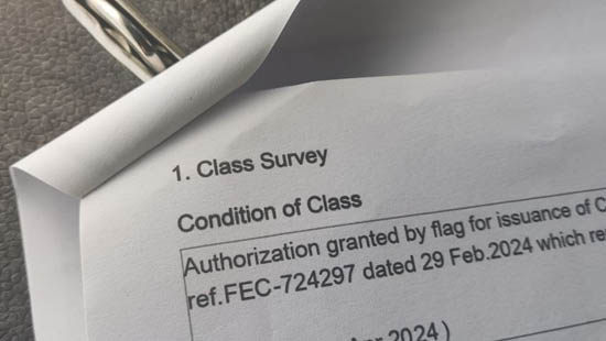 What Is a Condition of Class in Shipping and Why It Matters