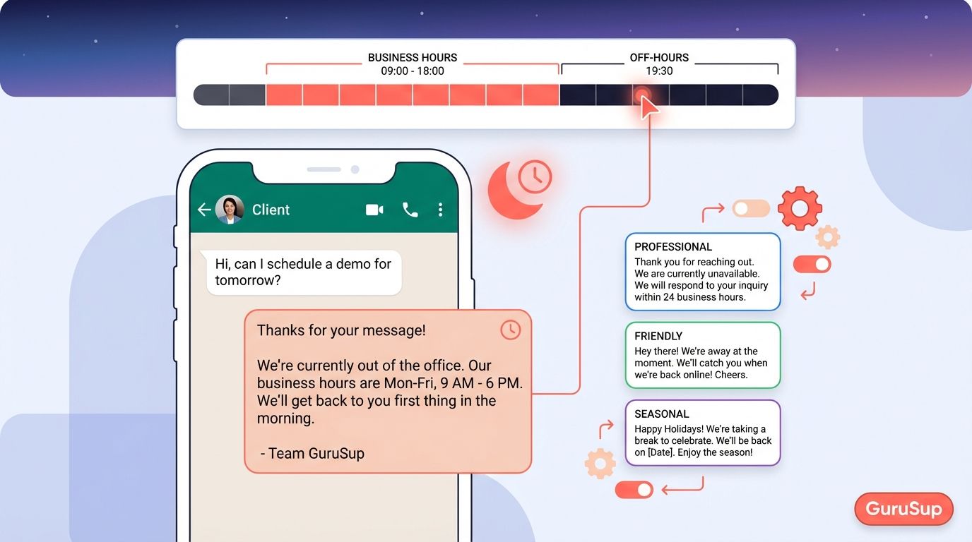 WhatsApp Business Away Message: Examples and Setup