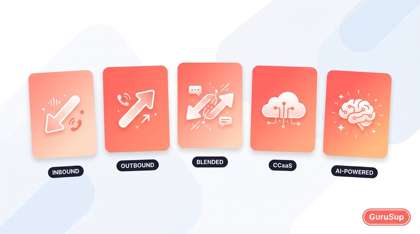 Types of Contact Center: 5 Models and Which to Choose