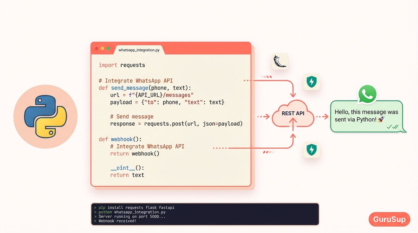 WhatsApp API con Python: Tutorial de Integración [2026]