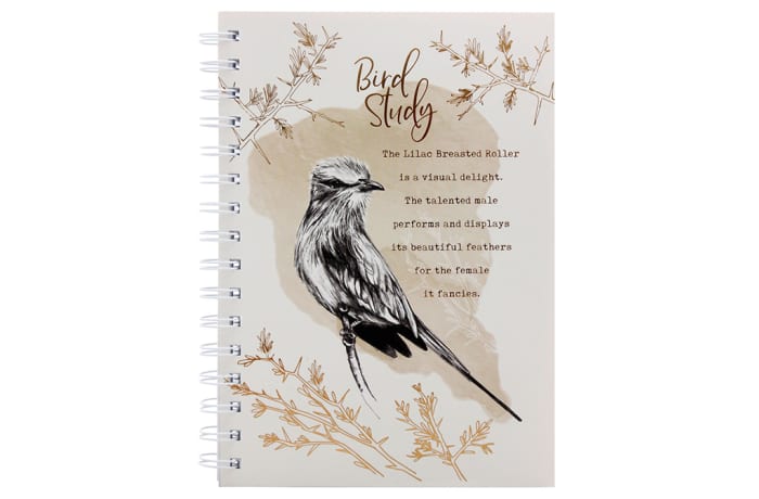 Bird Study Wired A5 Notebook | Katies International