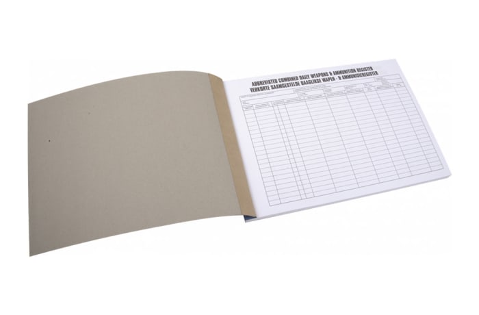 Security Stationary Firearm Register Book | G Fox Zambia