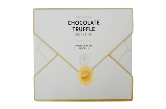 Beyers Premium Assorted Chocolate Truffle Selection Geometric Gift Box ...