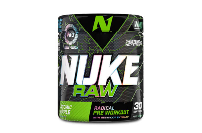 Nutritech Nuke Raw Radical Pre-Workout Formula Atomic Apple Flavour ...