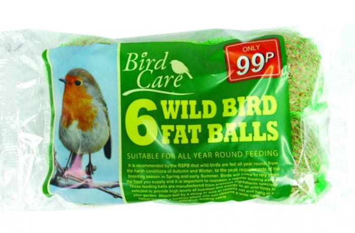 Bird Food - Fatballs 6 Pack Bird Food | Poundstretcher Zambia Ltd