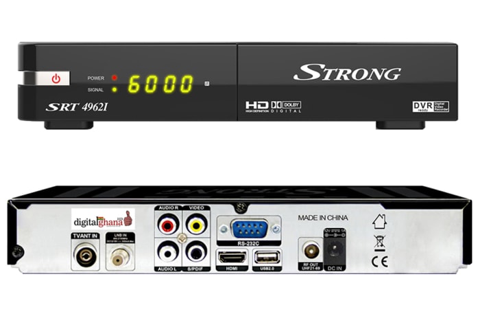 Satellite TV receiver SRT 4962I | Strong Technologies Zambia