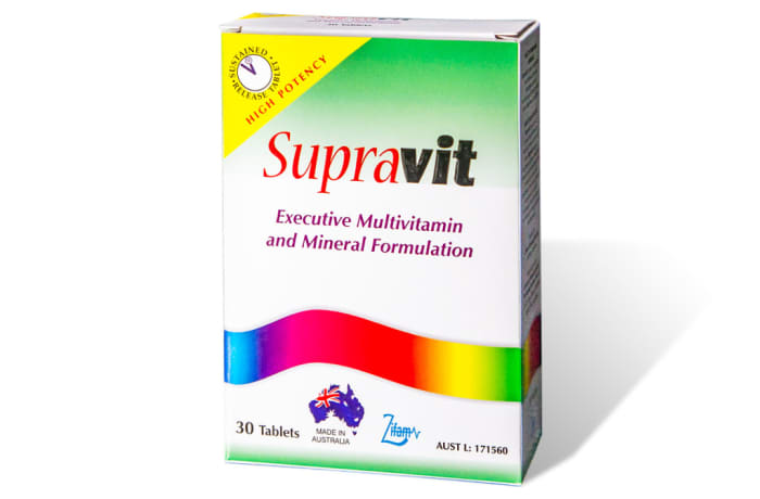 Supravit Executive Multivitamin and Mineral Formulation | Divson ...