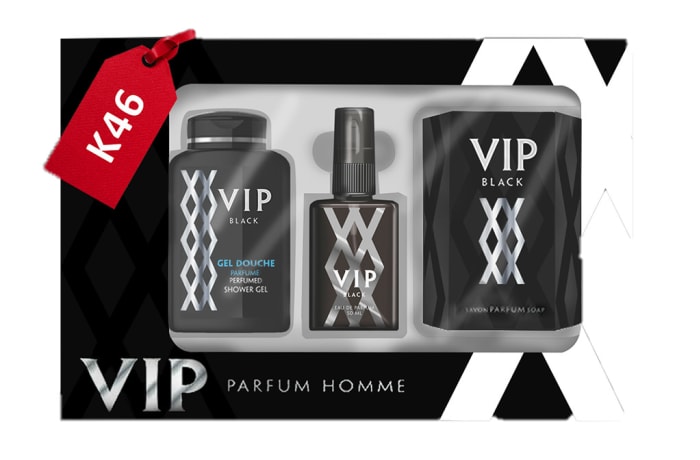 VIP Black Parfum Homme Gift Package | Dream Cosmetics Zambia
