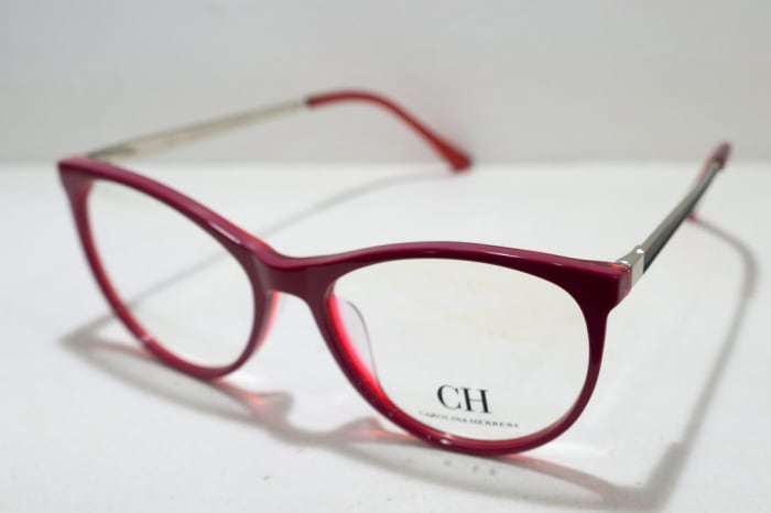 Eyeglass Frames Full-Rim - Red & Silver | Vision Care Opticians