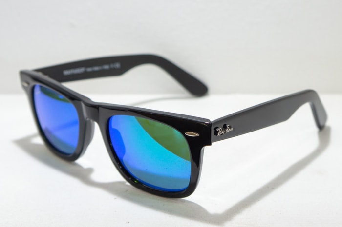 Ray-Ban Black Sunglasses - Blue Tint | Tokyo Opticians
