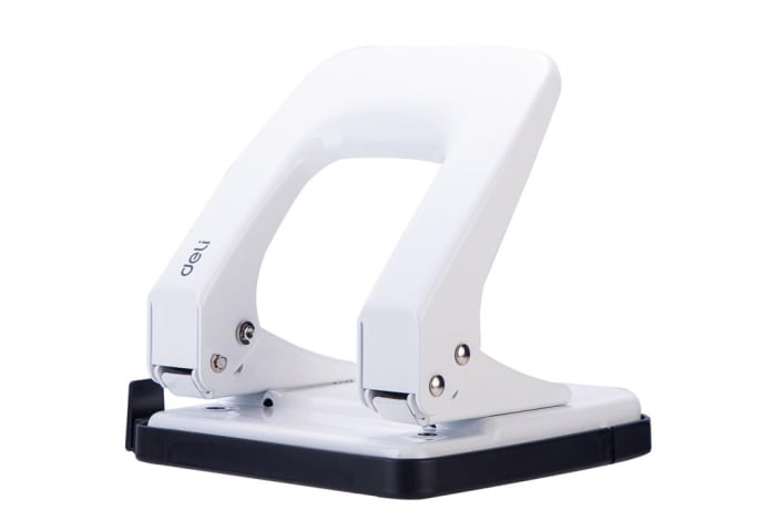 Deli Vivo Metal 2 Hole Punch 35 Sheets White E0138 | Bookworld