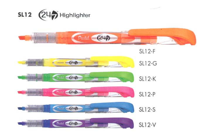 Highlighters - SL12 24-7 Highlighter | SM Stationery Solutions