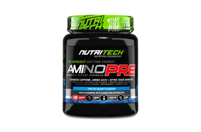 Nutritech Amino Pre Pre-Workout & Muscle Recovery Energy Formula Arctic ...
