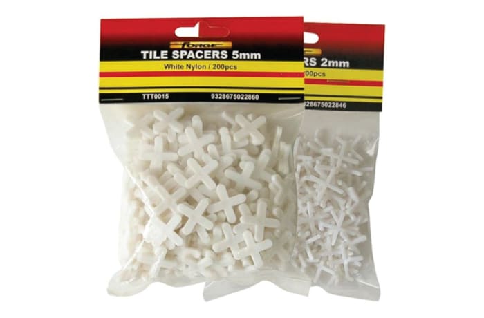 Tile Spacers - White Nylon | Pafriw Hardware