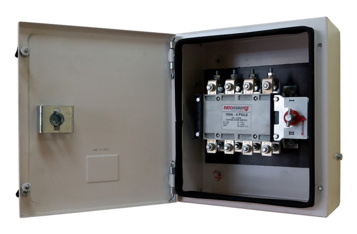 Power Distribution Equipment - 100A - 4Pole on Load Change Over Switch ...