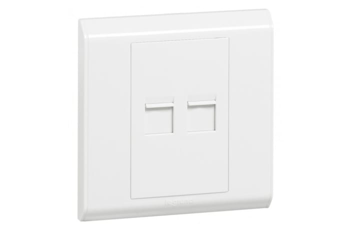 Wall Switches - Double RJ45 Socket | Pioneer Power Techniques Ltd