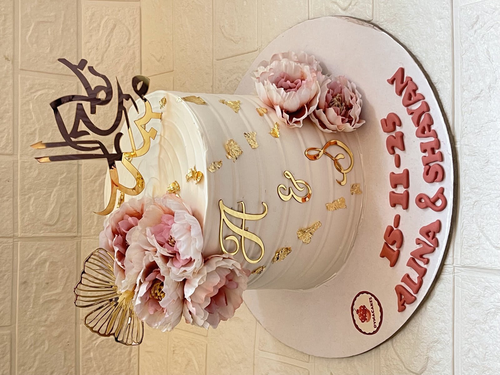 Order Trendy Nikkah and Shaadi Mubarak Cake in Karachi – 2026