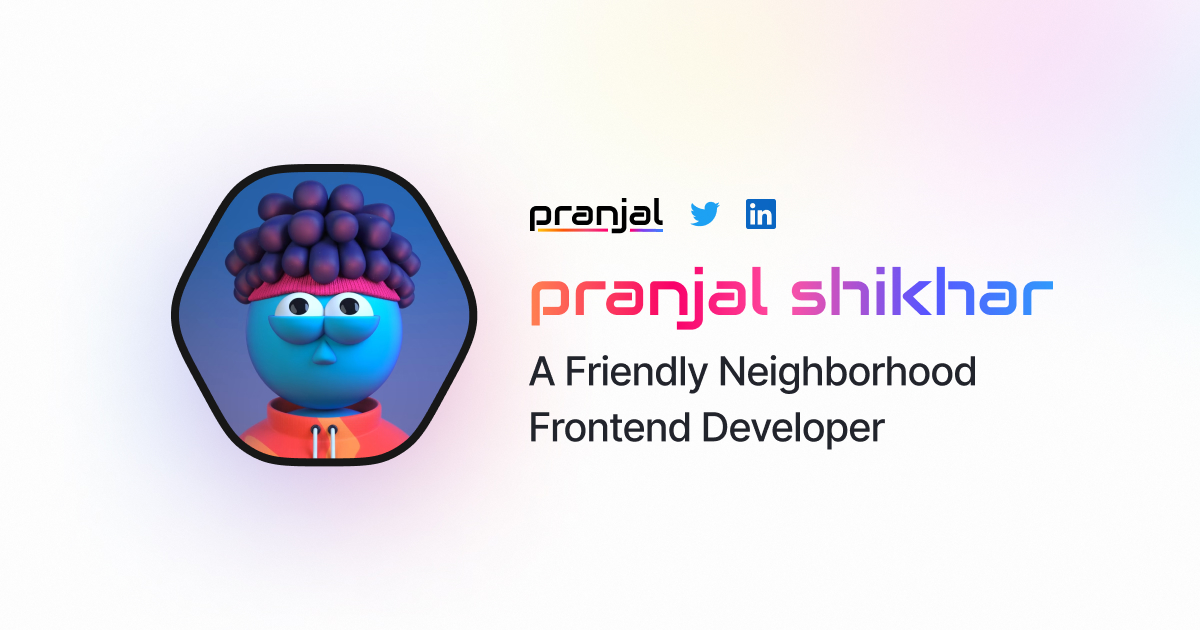 pranjal developer, designer