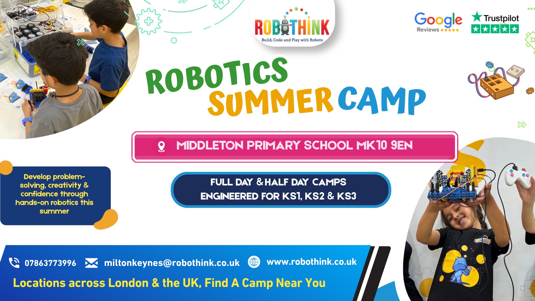 ROBOTICS SUMMER CAMP 2026 @ Middleton Primary School | Pebble
