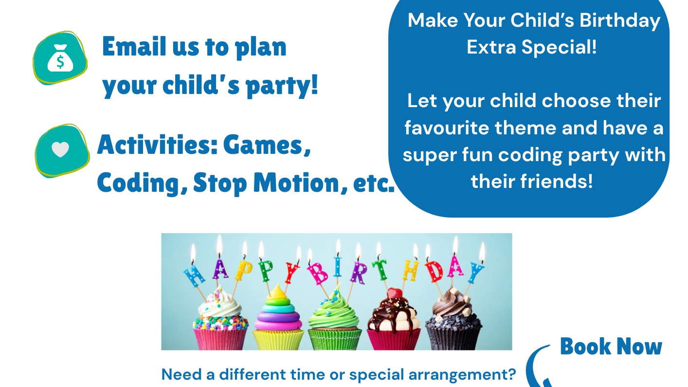 Book Your Child an Unforgettable Coding Birthday Party! | Pebble