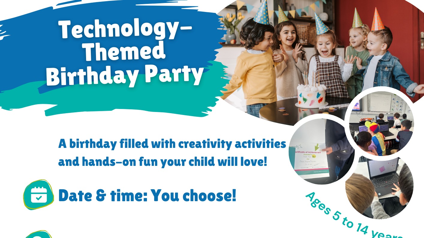 Book Your Child an Unforgettable Coding Birthday Party! | Pebble
