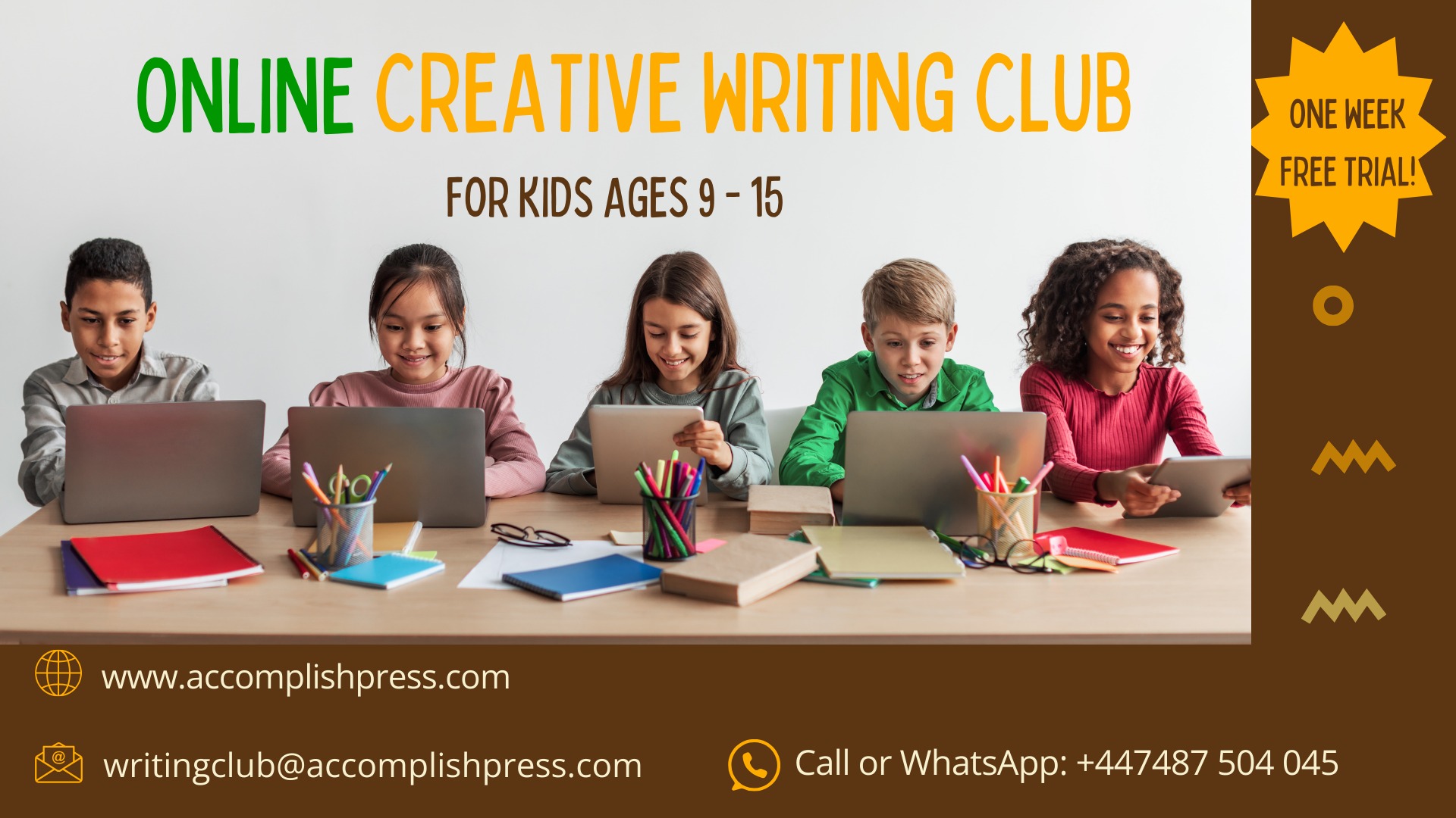 Creative Writing Club by Accomplish Press | Pebble