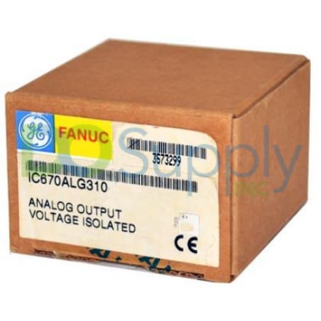 GE Fanuc Emerson IC670ALG310 - In Stock Ships Overnight | DO Supply