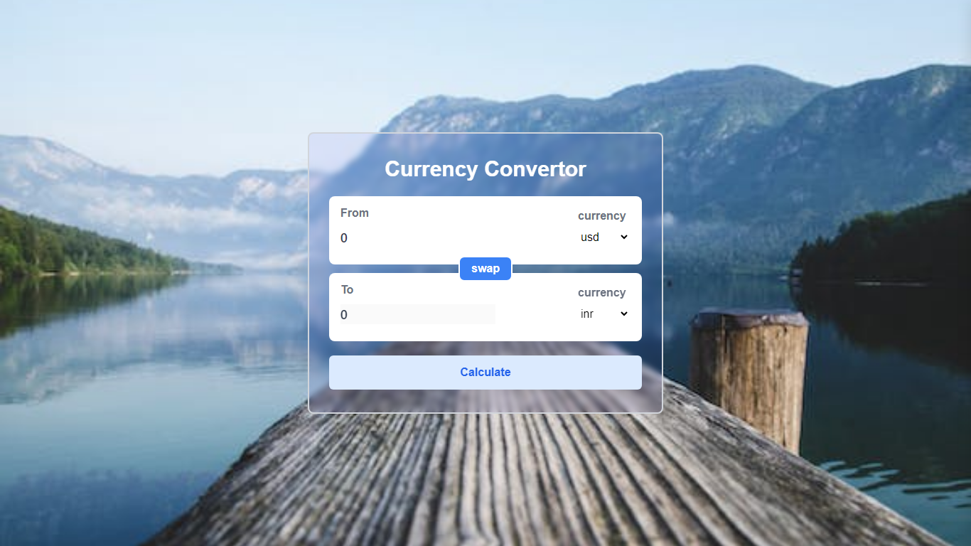GitHub - gulshan07dev/currency-convertor-react-app