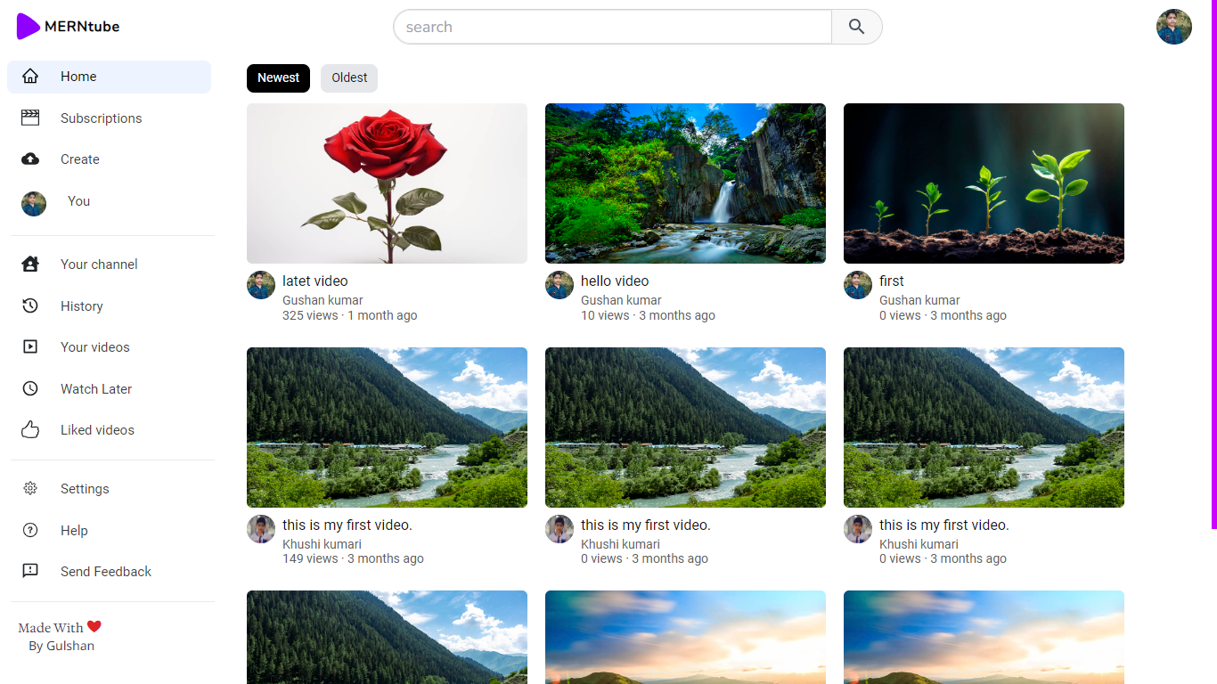 GitHub - gulshan07dev/MERNtube