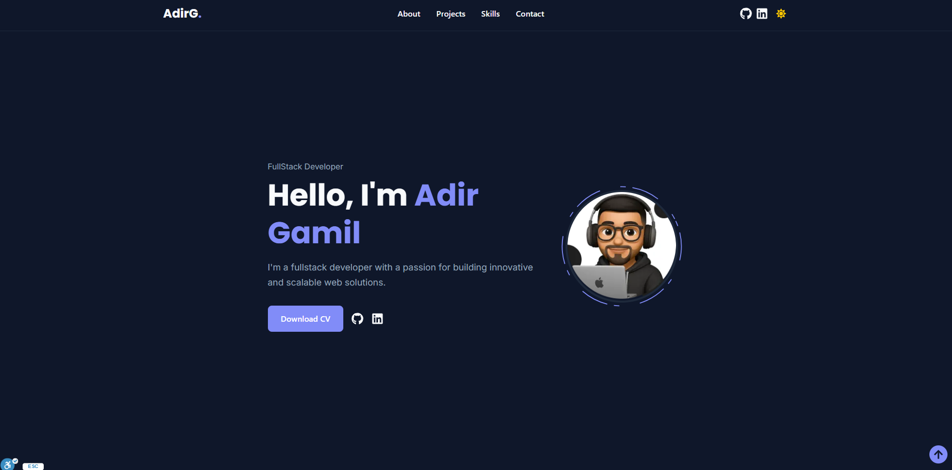 Adir Gamil | Full Stack Developer
