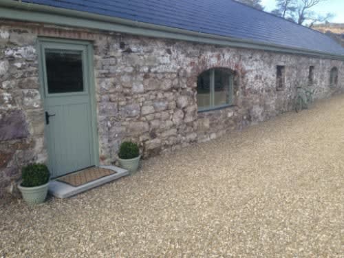 Timber Frame/Stone Clad Extension