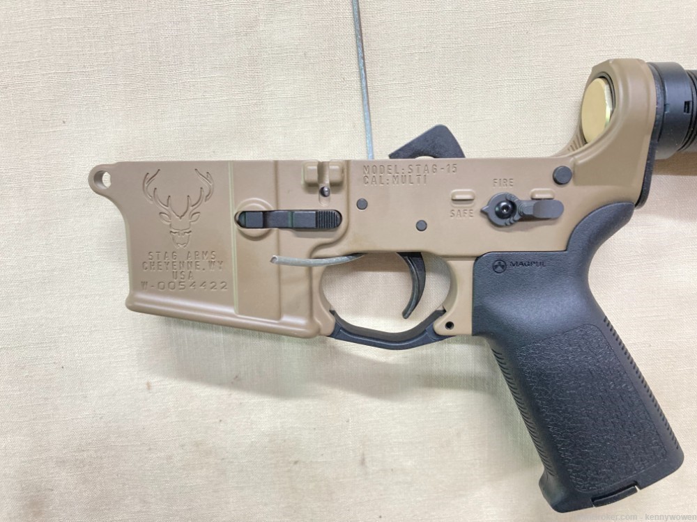Owen Precision Custom AR-15 Rifles and Pistols/Stag-15 FDE complete ...