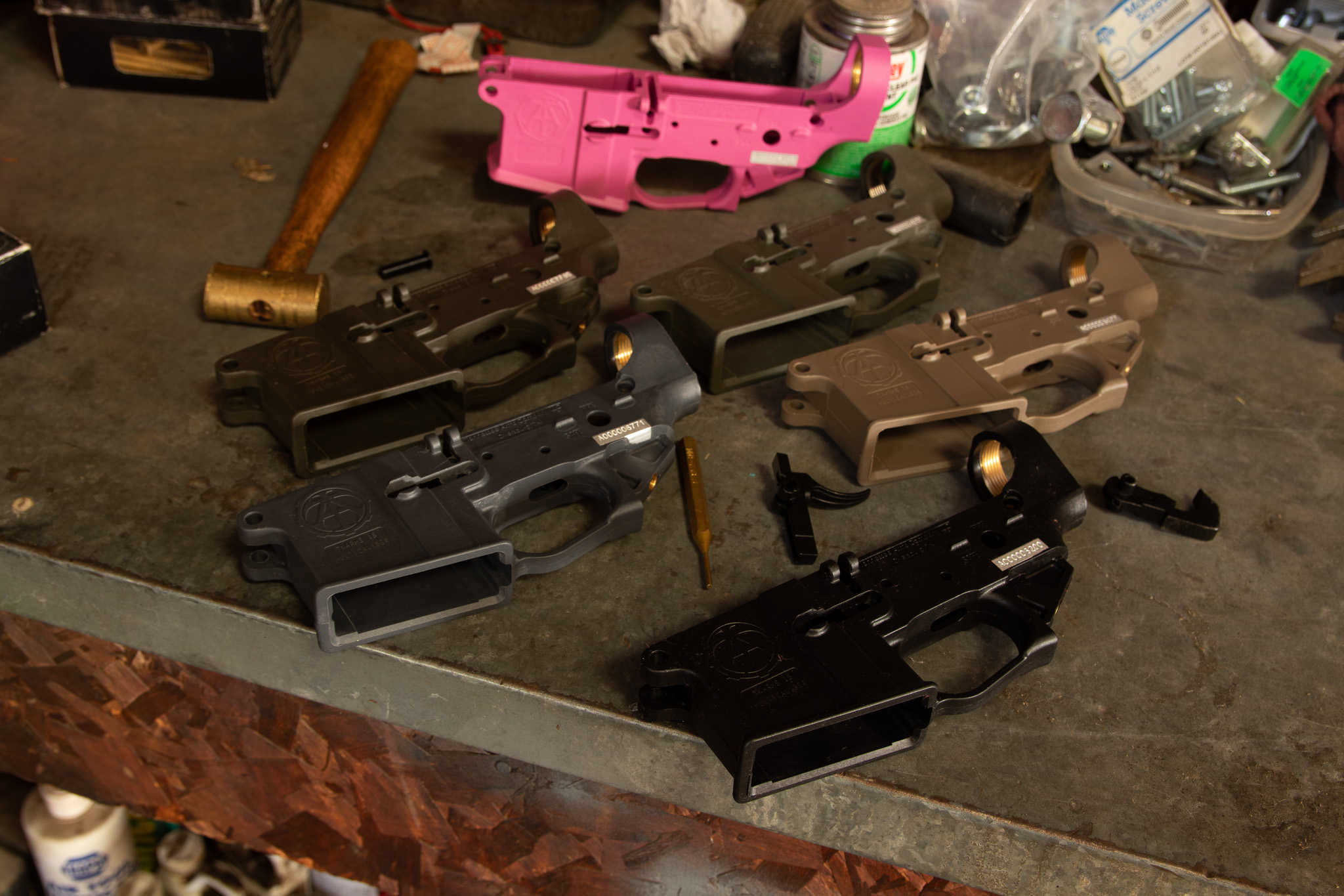 Tennessee Arms Company, LLC/TNARMS-15 Pink Polymer Lower Receiver