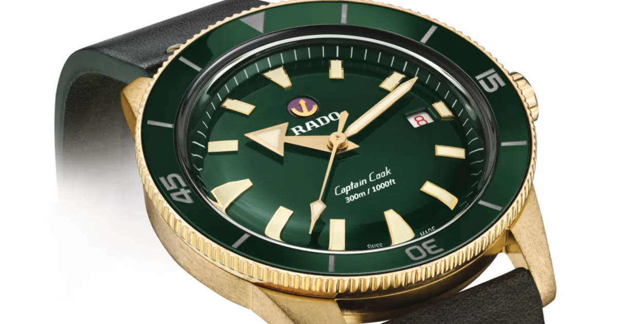 Captain Cook Goes Green: Rado Ushers in 2020 With Two New Models ...