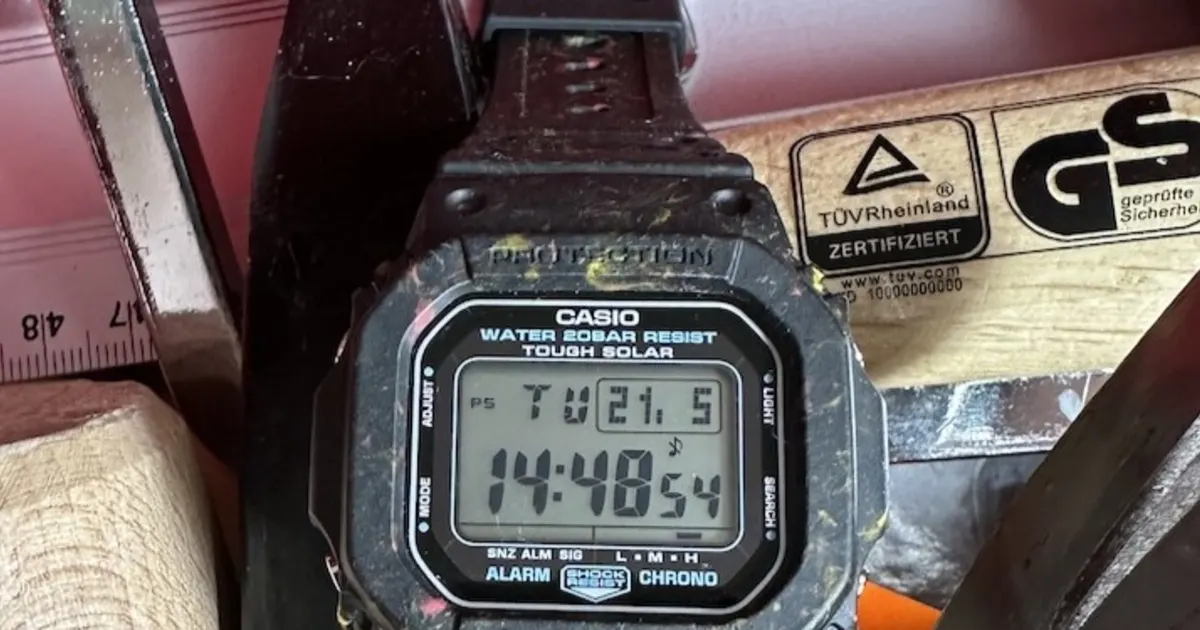 Hands-On with G-Shock's Anniversary Edition G5600BG-1 | WatchTime