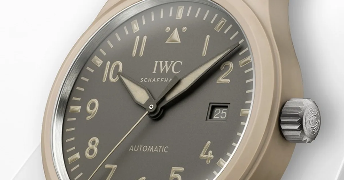 IWC Expands “Colors of TOP GUN” Collection with New 41mm Mojave | WatchTime