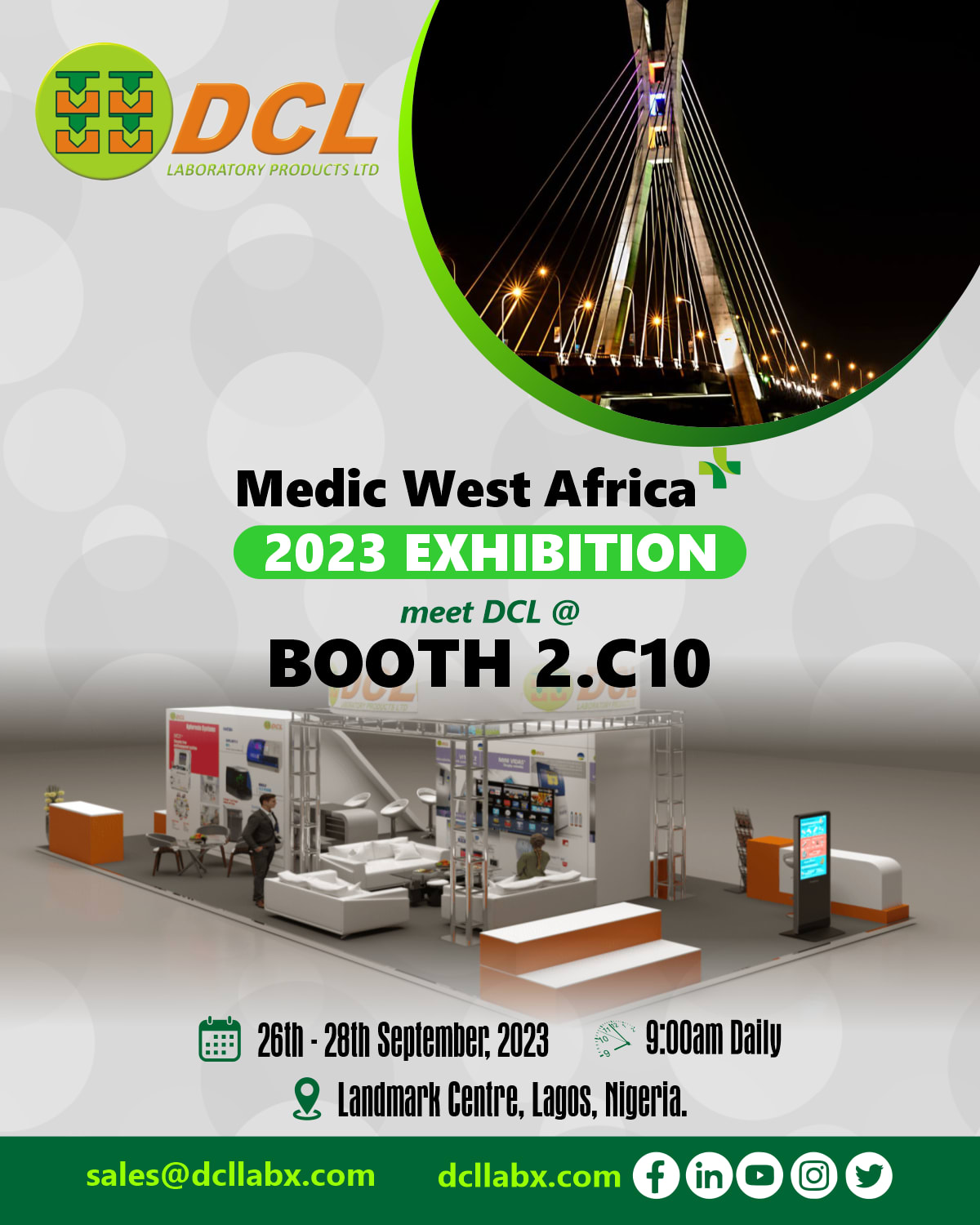Exhibitions and Conferences - DCL Laboratory Products, Nigeria