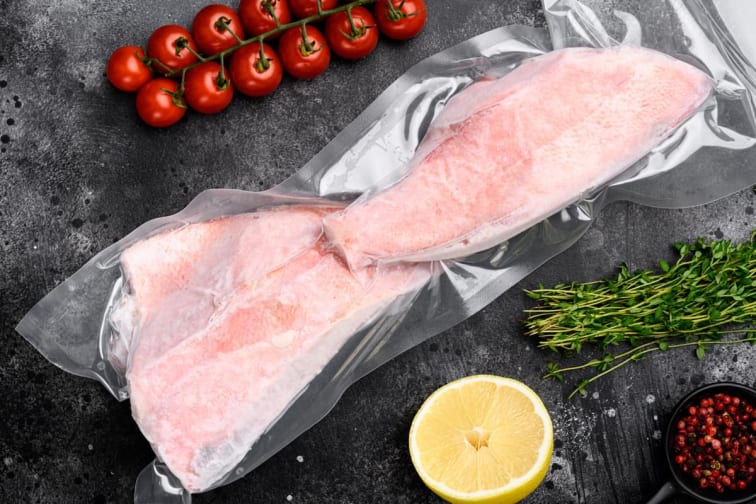 Vacuum packing fish | Henkelman