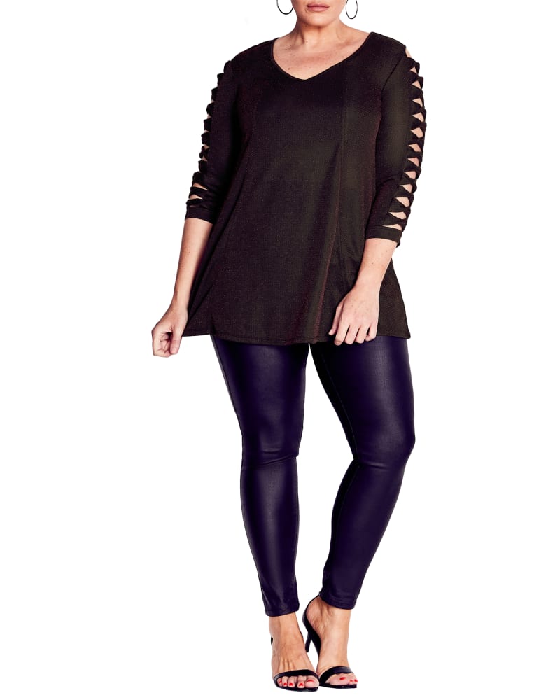 Sheila Glam Tunic | Ruby