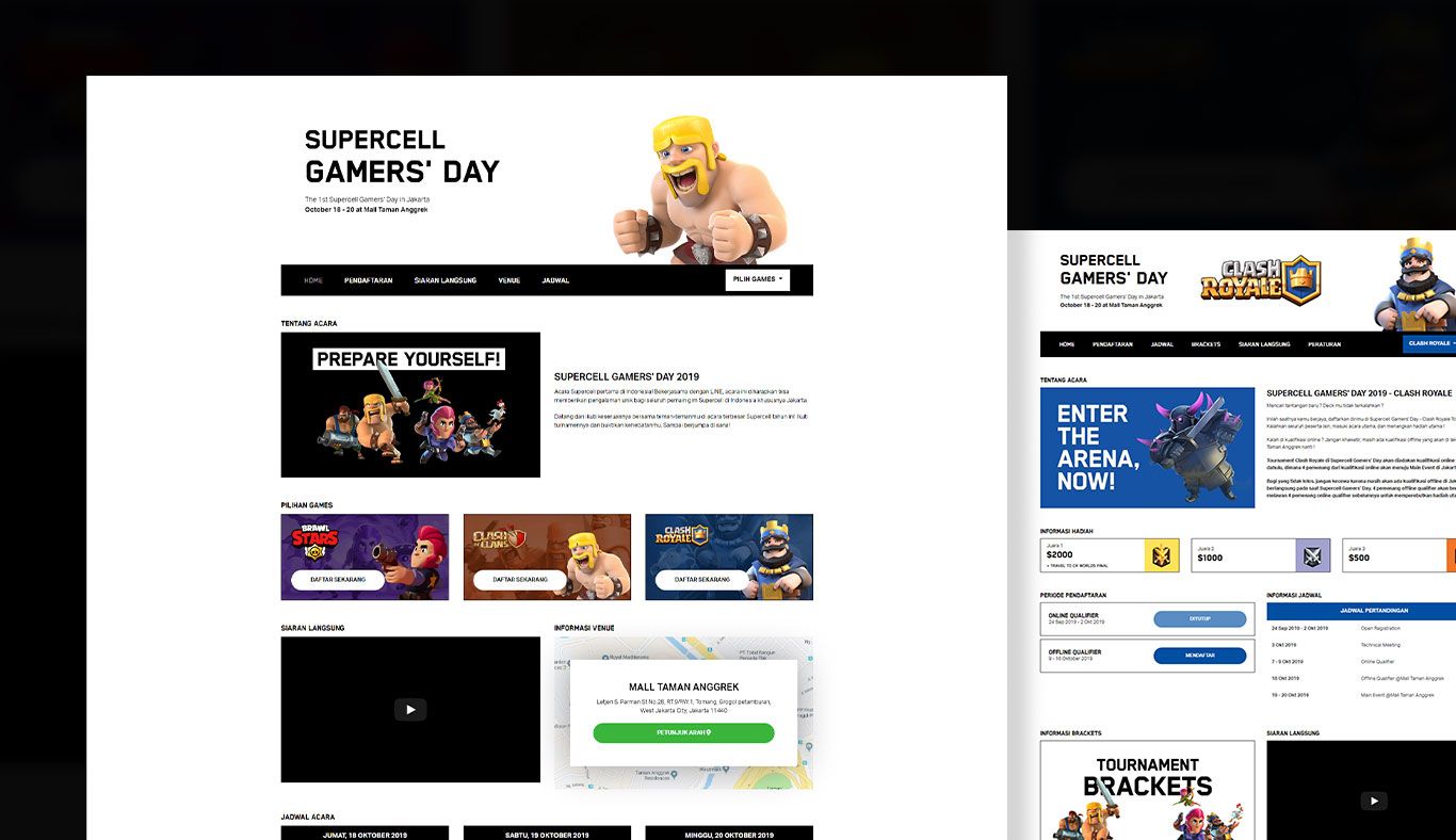 Supercell Gamers Day | Works - Dian Pratama