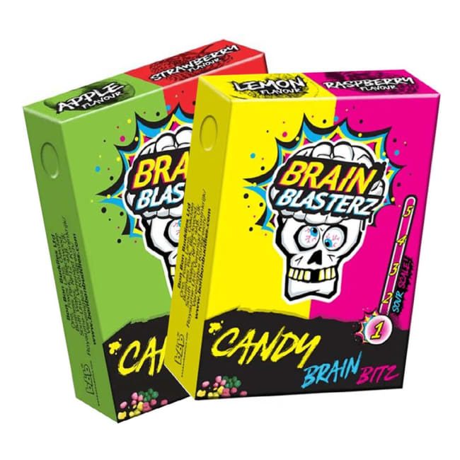 Brain Blasterz Brain Bitz 45g Div.Typer Stort utvalg & lave priser