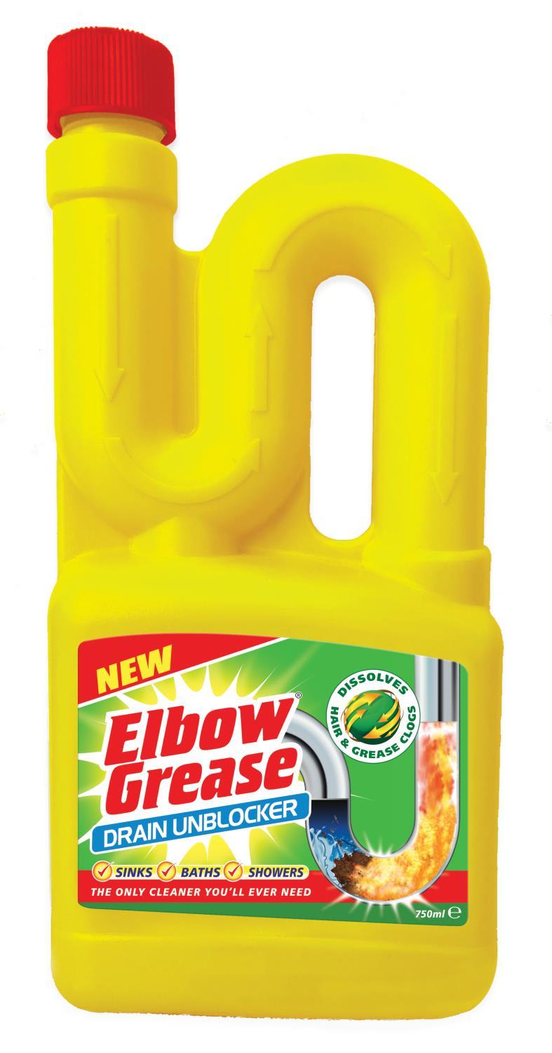 Elbow Grease Drain Unblocker 750ml Stort utvalg & lave priser